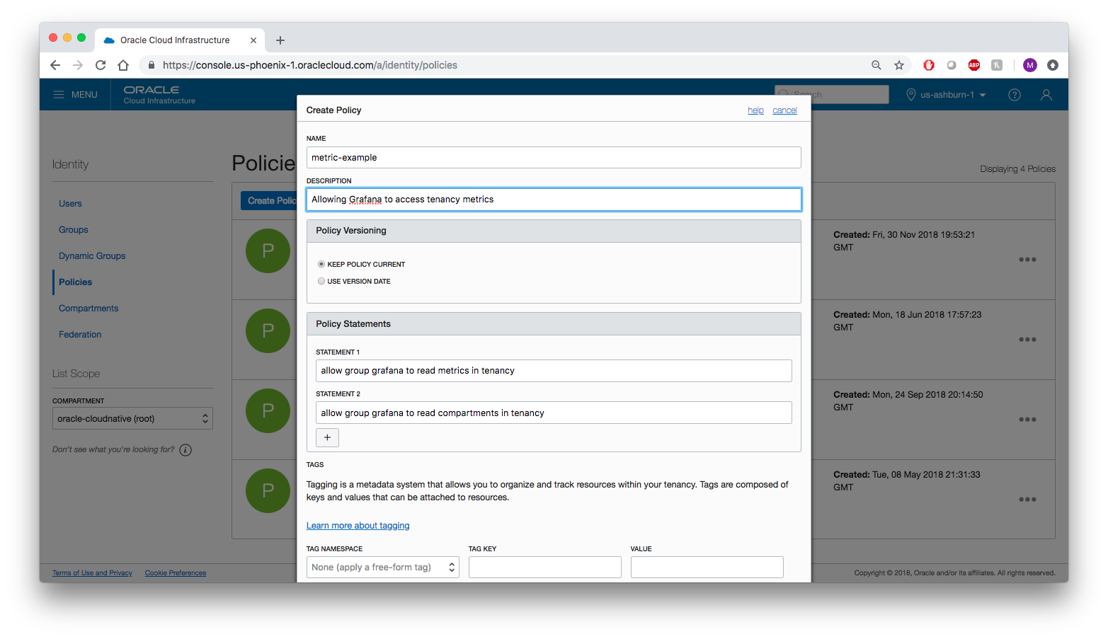 Oracle Cloud Infrastructure As A Data Source For Grafana Grafana Labs